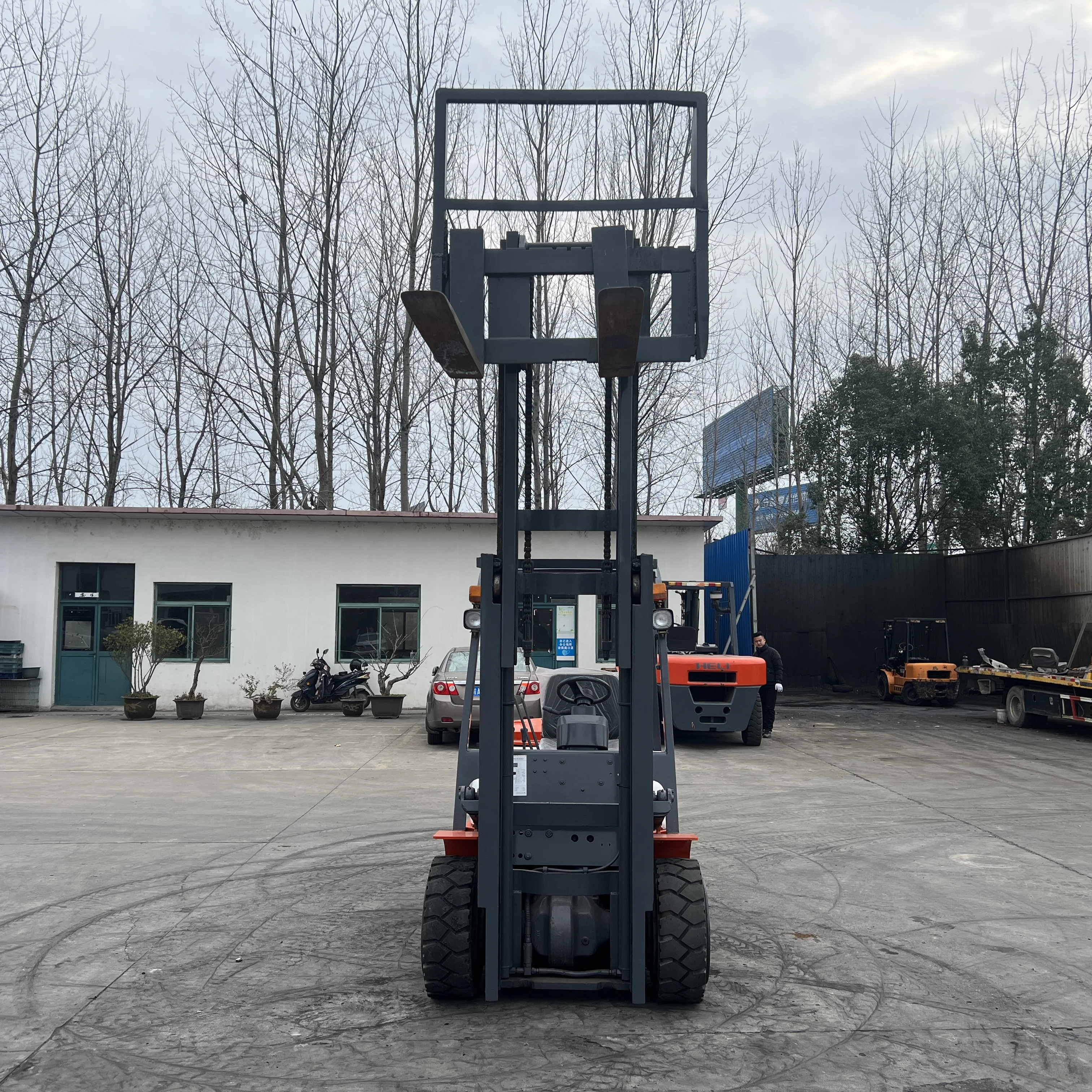 Lithium Battery 3 Ton 5 Ton Forklift Heli K45 Diesel Forklift Cpcd30 ...