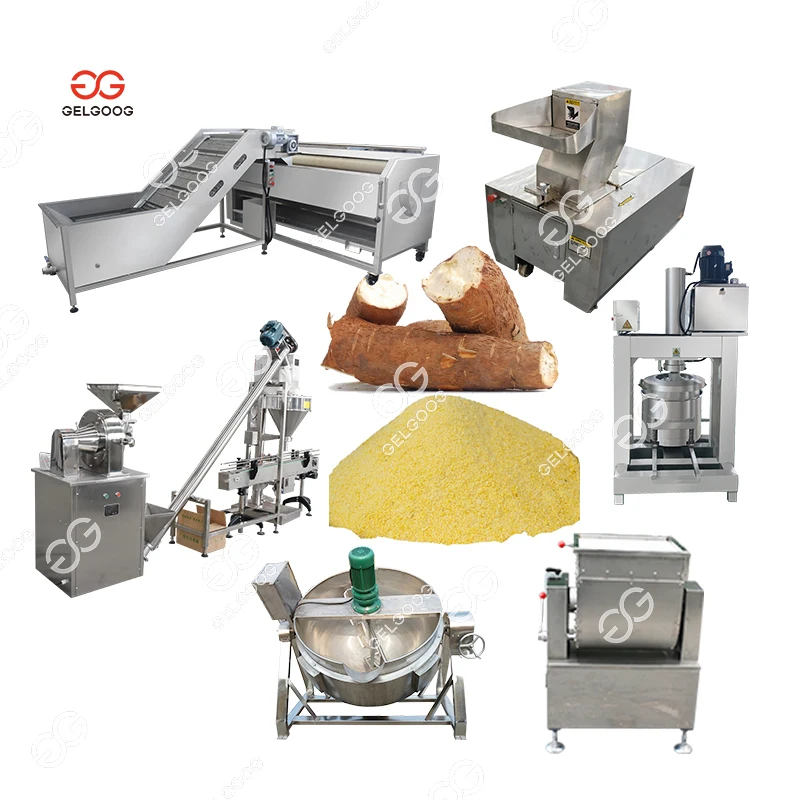 Gelgoog Garri Fry Processing Machine - High Efficiency