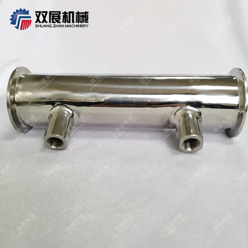 SS304 Stainless Steel Tri Clamp Condenser for Distillation