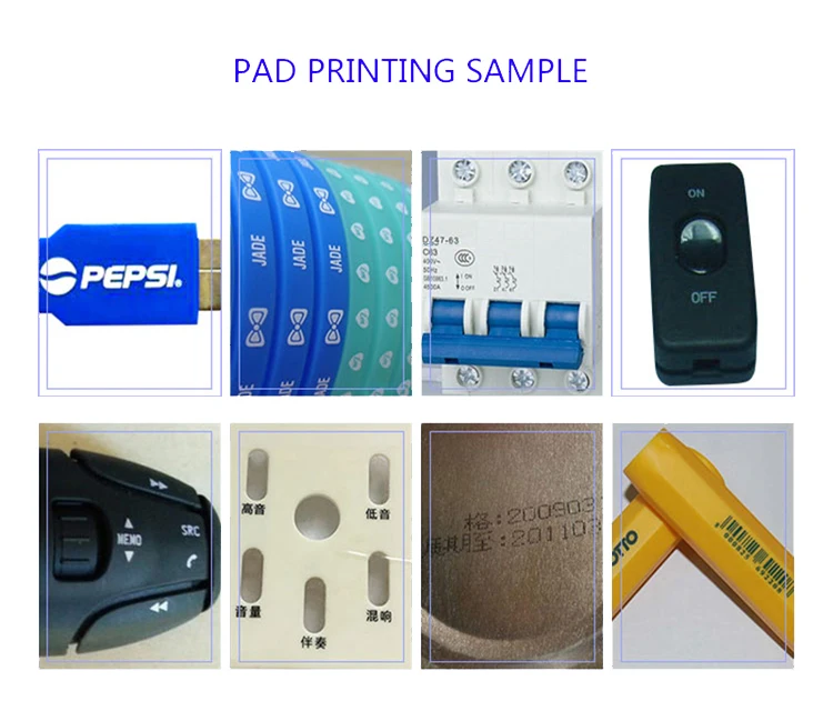 Single Color Tampo Pad Printing Machine for Bottle Caps