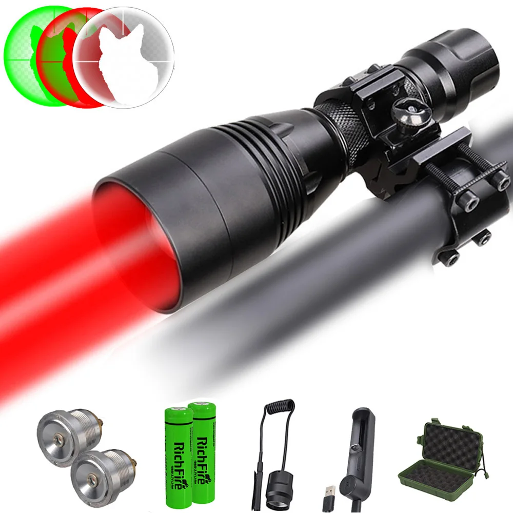 Singpad Night Vision 850nm Outdoor Led Torch Infrared Flashlight Deer ...