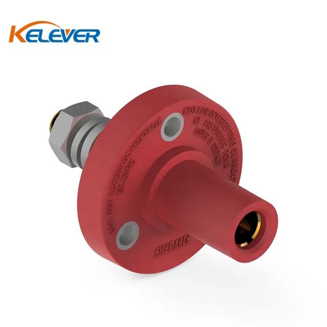 150A/600V Mini Cam-Lock Female Cam Lock Panel Mount Socket