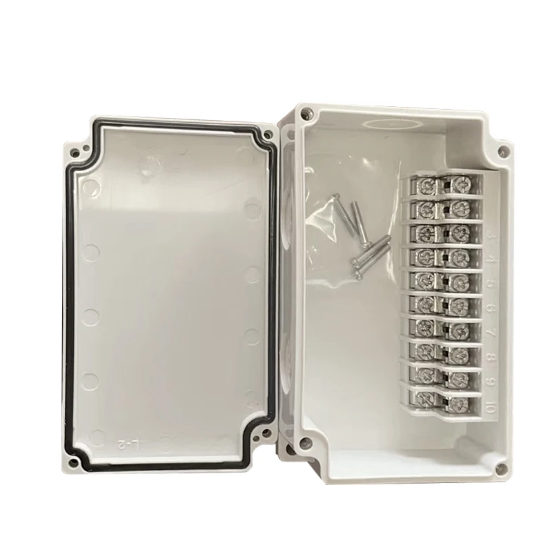 Cctv Ip66 Ip67 Pbc Plastic Flat Terminal Box Outdoor Waterproof and ...