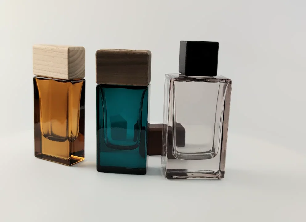 80ml Make Your Own Classic Style Crystal Rectangular Circle Crimp Glass ...