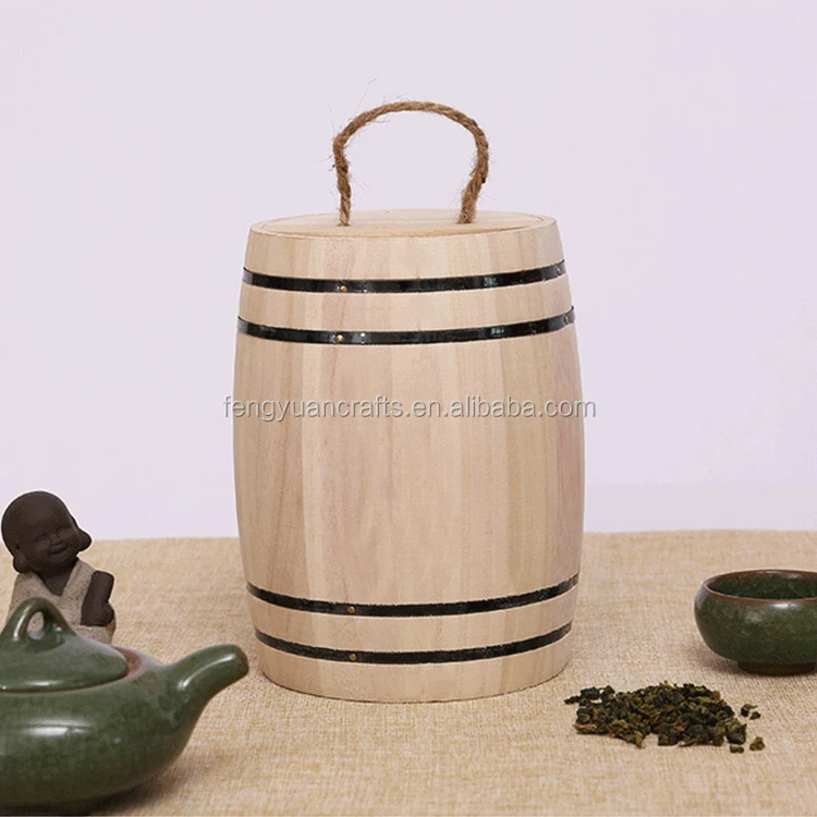 Cheap Wooden Small Tea Barrels - Eco-Friendly & Customizable