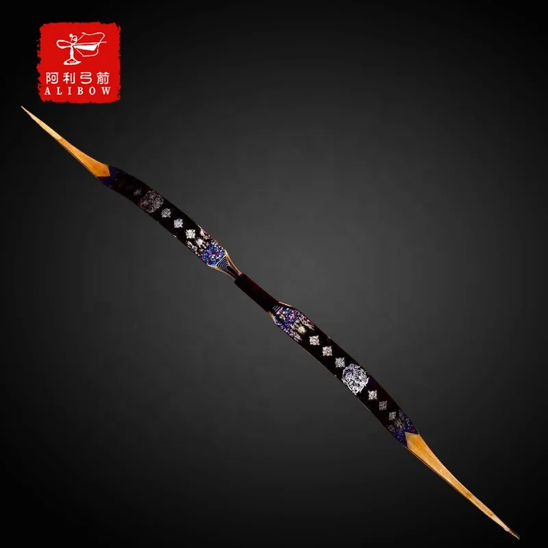 Alibow Traditional Recurve Bow - Custom Exquisite Painted Decoration ...