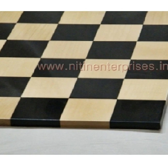 Border Less Chess Board - Ebony Boxwood Double Sided Play