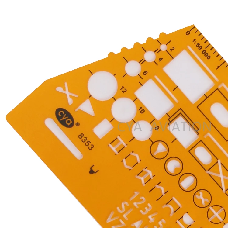 Wholesale Map Reading Ruler - 8353 Map Marking Template