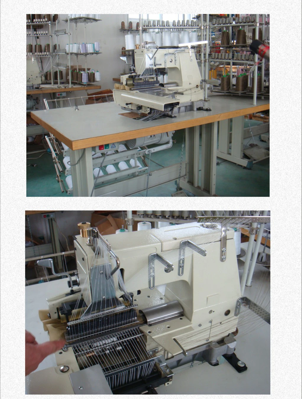 KANSAI Type Flat Bed 12-33N Bobbin Elastic Shirring Machine