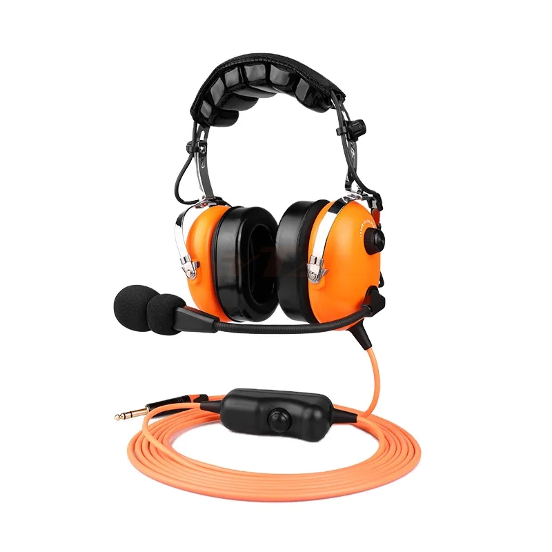 Ph-200a Airport Ground Crew Communication Headset Professional Over ...