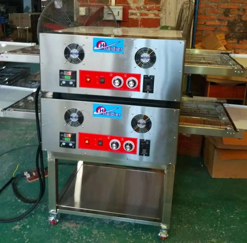 Haidier Conveyor Crawler Pizza Oven Lahmacun Equip Manakish Machine Ov ...