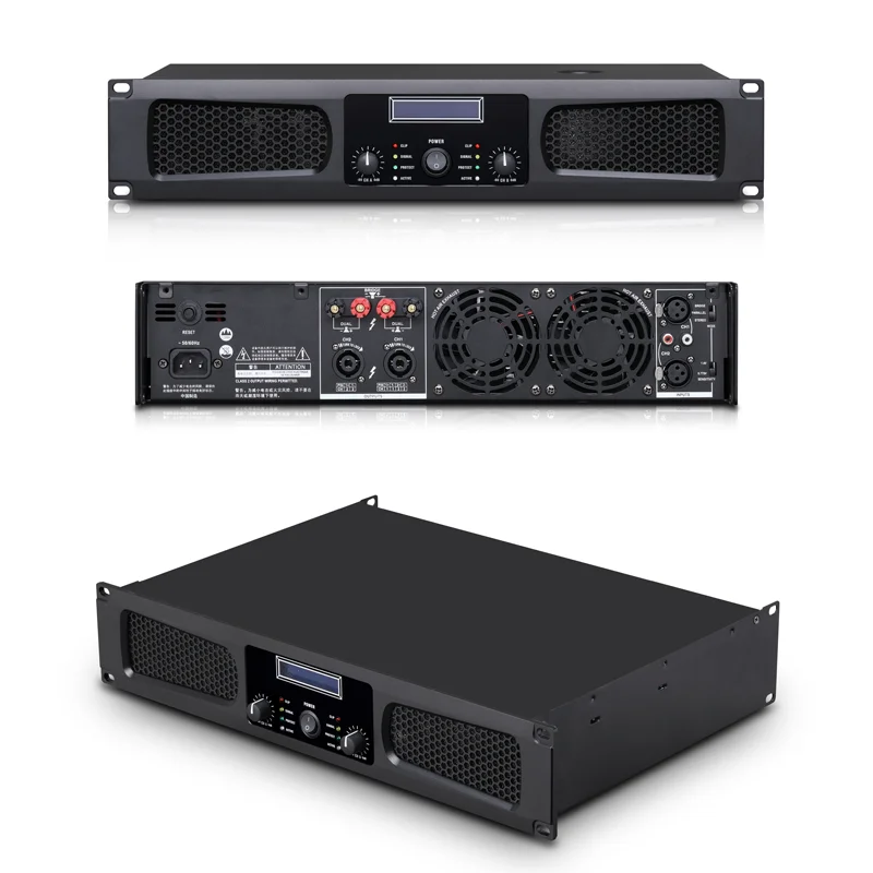 KFKD Professional Power Amplifier Class AB 2-Channel 2 * 450W