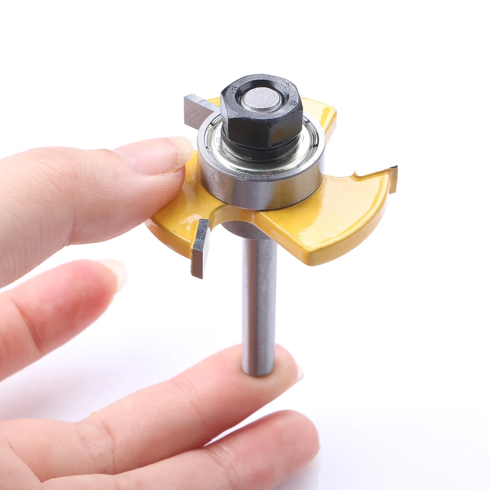 2 Pc 6.35mm Shank Chất Lượng Cao Lưỡi & Rãnh Lắp Ráp Bit Set Công Cụ C ...