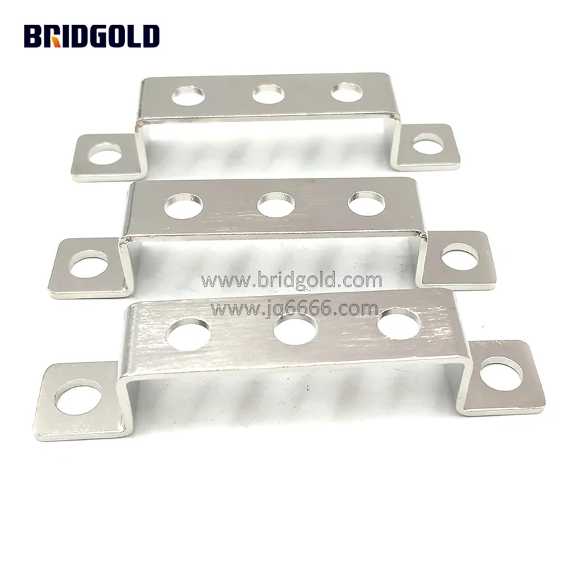 Customized Ground Busbars ISO9001 Tinned TMY Copper Bus Bars for Locomotive