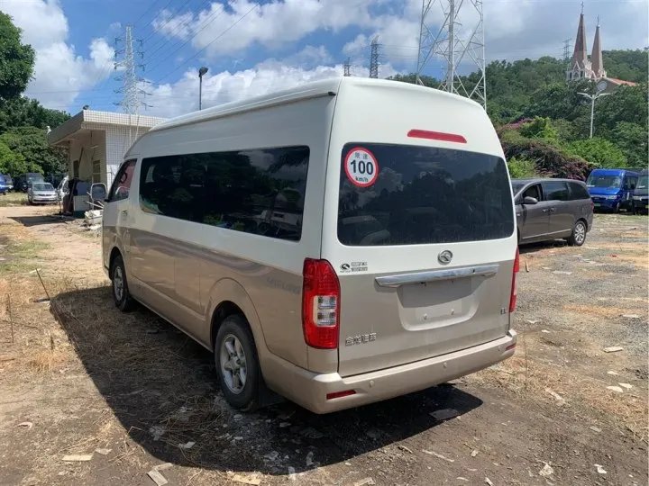 New Mini Bus Mini Van Kinglong Hiace Chinese Hiace 14 Seats Gasoline Engine