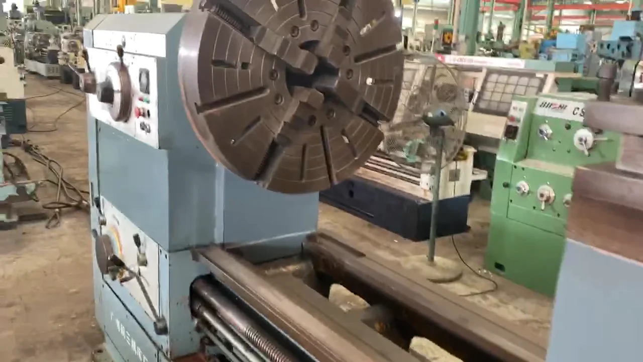 Heavy Duty Lathe Cw61125e Large Horizontal Floor Type Very Large ...