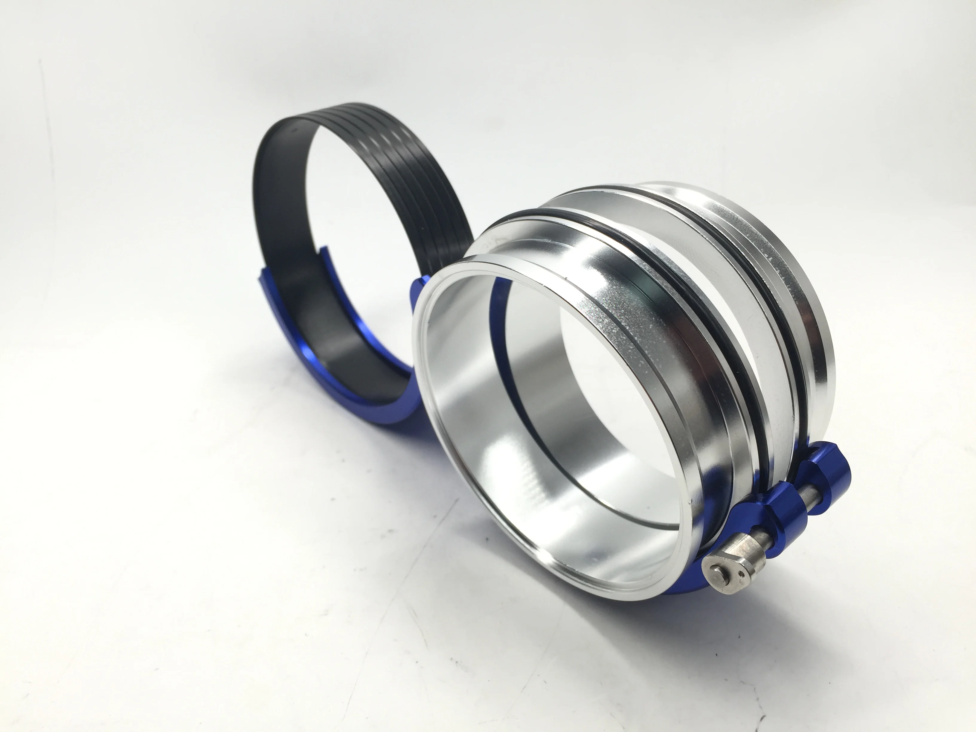 Blue Intercooler HD Clamp Assembly Quick Release Anodized Billet Clamp ...