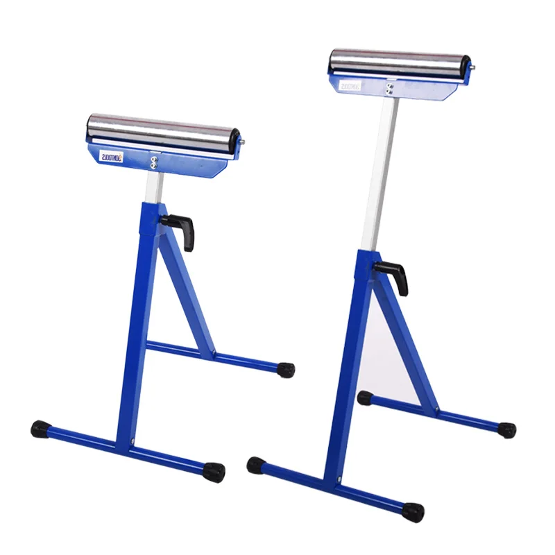Folding Stand with Height Adjustable & Foldable Roller Trestle