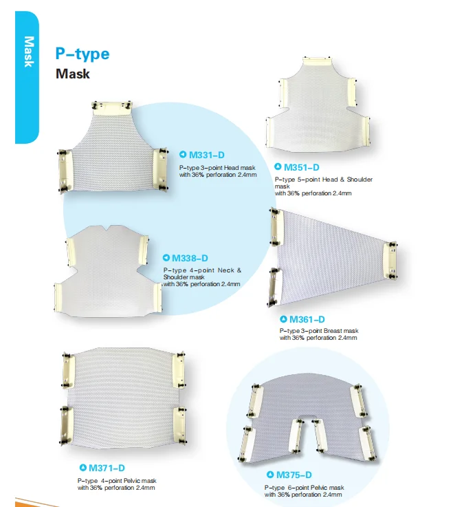 6-point Chest- Pelvis Radiotherapy Thermoplastic Masks For Radiation Ce ...