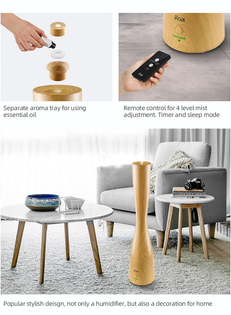 GO-2850 Ultrasonic Humidifier - Improve Air Moisture