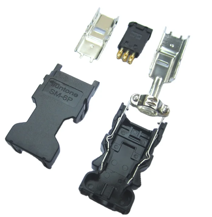 Encoder connector plug 6 pin for Yaskawa Mitsubishi Panasonic Fuji ...