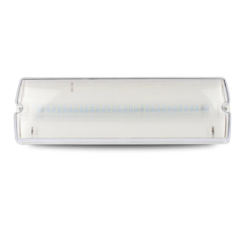 Exit Sign Emergency Light Rechargeable IP65 Waterproof Garage Bulkhead ...