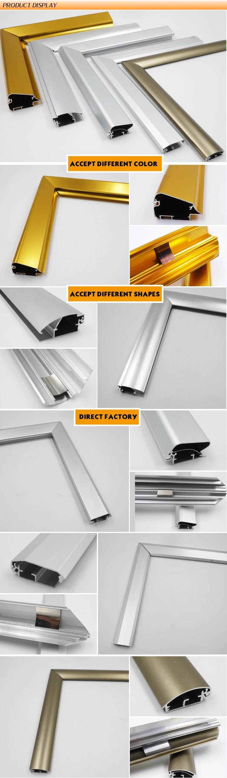 Lenwa Snap Aluminum Frame Profile - Durable & Versatile