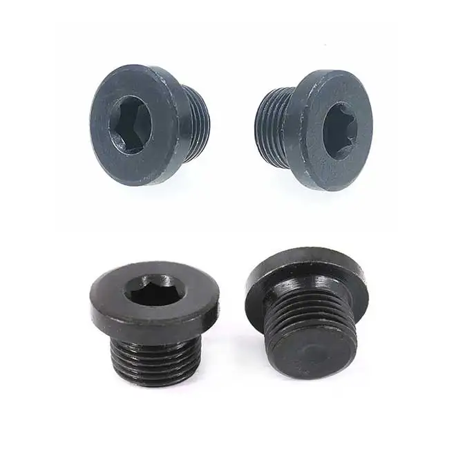 DIN908 M8 M10 M12 M16 Carbon Steel Black Oxide Hexagon Socket Screw ...