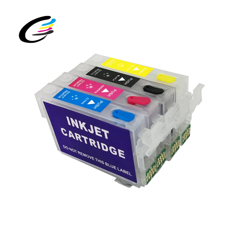 Refill Ink Cartridge With Chip Inkjet Printer For Epson 603xl Xp-2100 ...