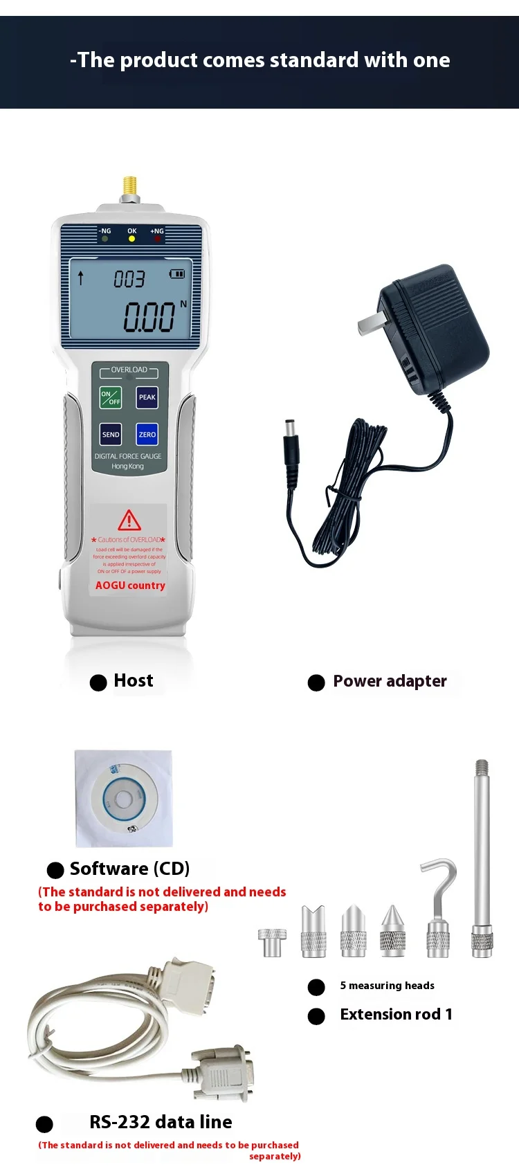 Perfect Quality Push-Pull Force Measuring Instrument For Comprehensive ...
