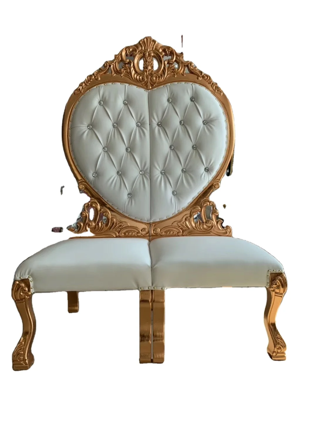 Newest Royal Double Throne Chair Throne king Sofa for Wedding Bride and ...