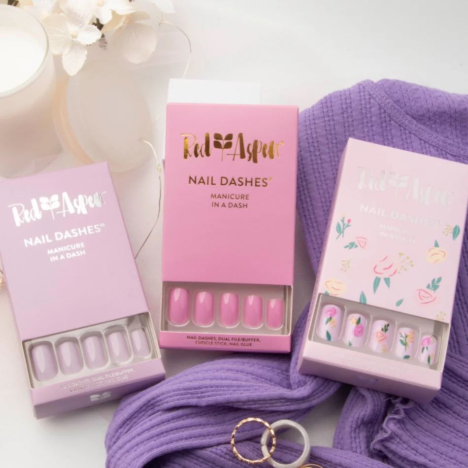 Custom Luxury False Empty Fakes Nails Gift Cosmetic Drawer Sliding ...