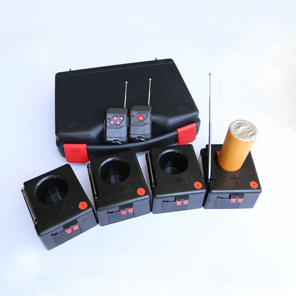 Cold Pyro Remote Control - 4 Channel Fireworks Machine