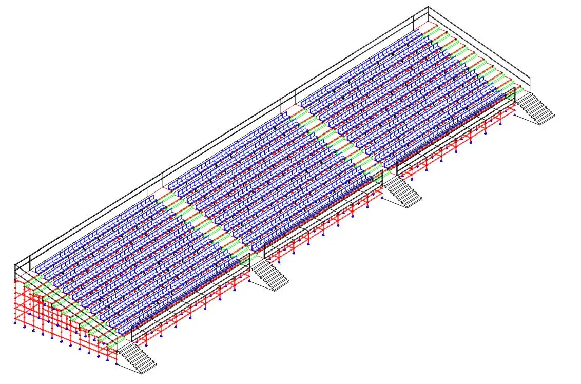 Outdoor Scaffolding Portable Grandstand Seating - JIEOL