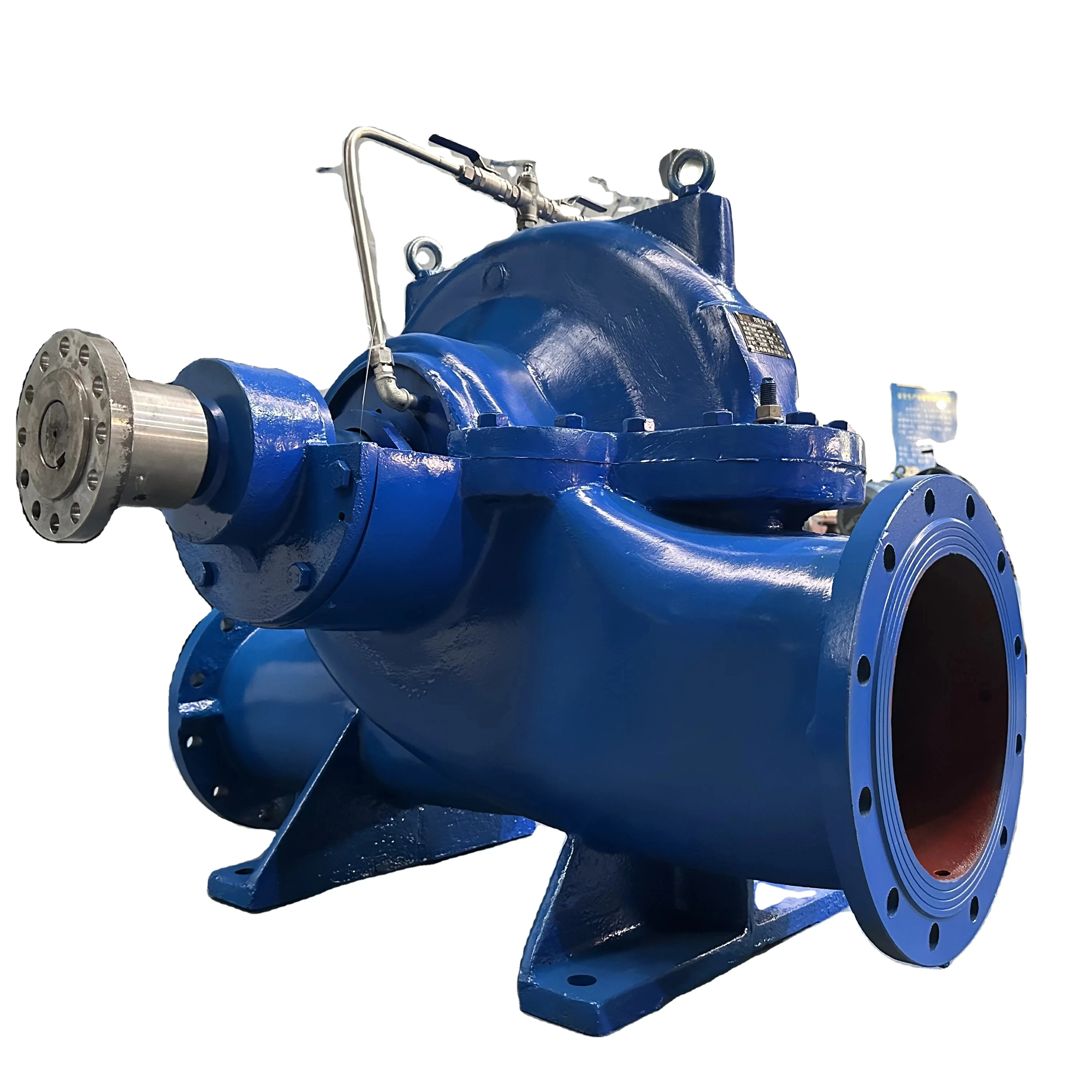37kw Double Suction Centrifugal Pump Flow 170 Cubic Meters For Fire ...