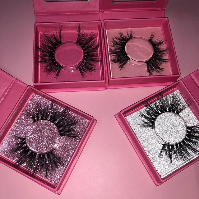 Wholesale Eyelash Boxes Paper Eyelashes Package Box Glitter Custom ...