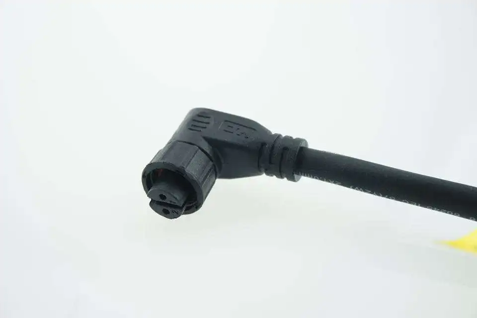 M12 Right Angle Connector 90 Degree IP67/IP68 PVC/PUR Outdoor ...