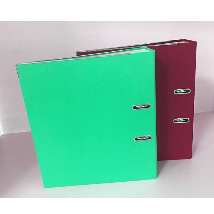 Clip Box Cardboard File Cover Folder A4/a5 Size 2 -holes Ring Binder ...