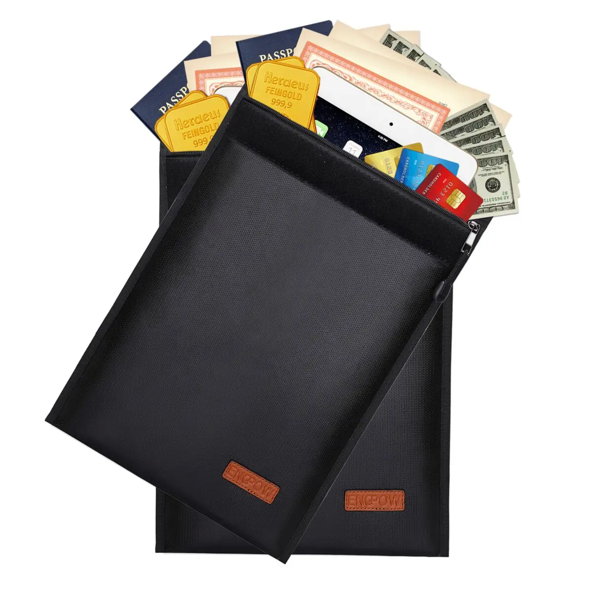 Itchy Silicone Coated Fireproof And Waterproof Portable File Organizer ...