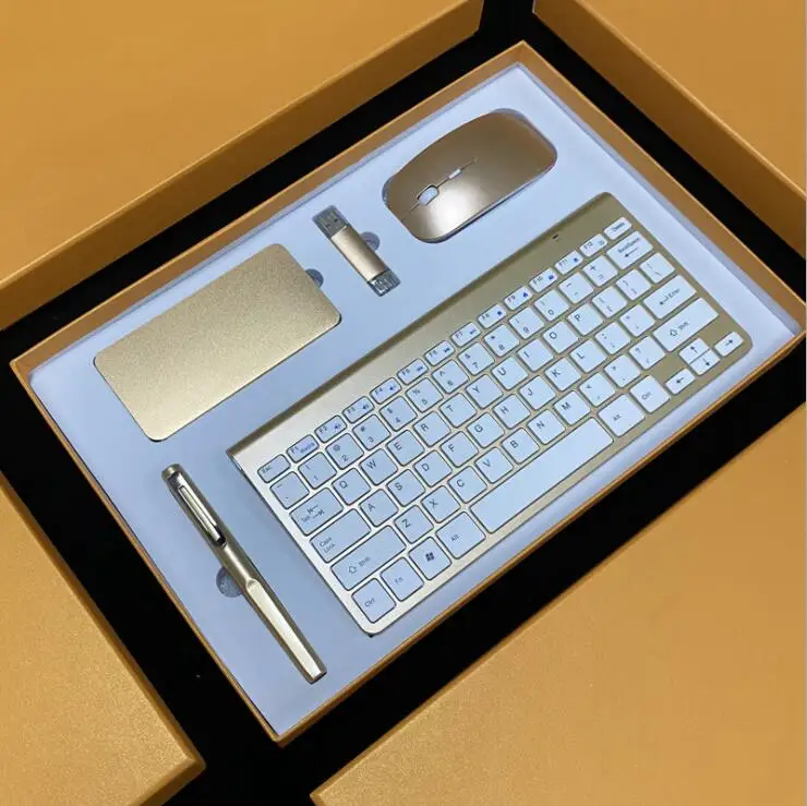 Luxury Corporate Gift Set - Unique Wireless Mouse Keyboard
