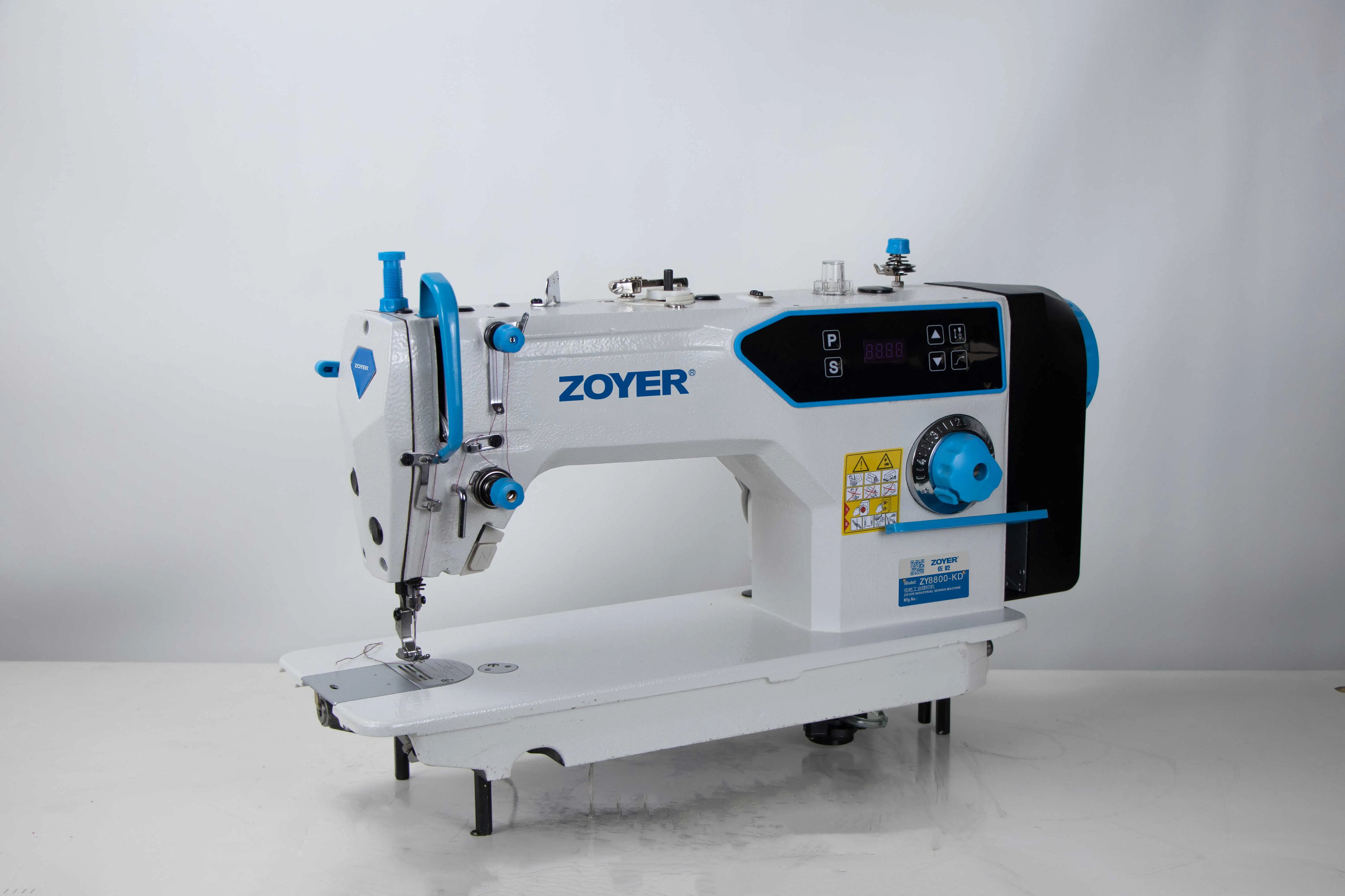 Zy8800kd Lockstitch Sewing Machine Electronic Single Needle Industrial ...
