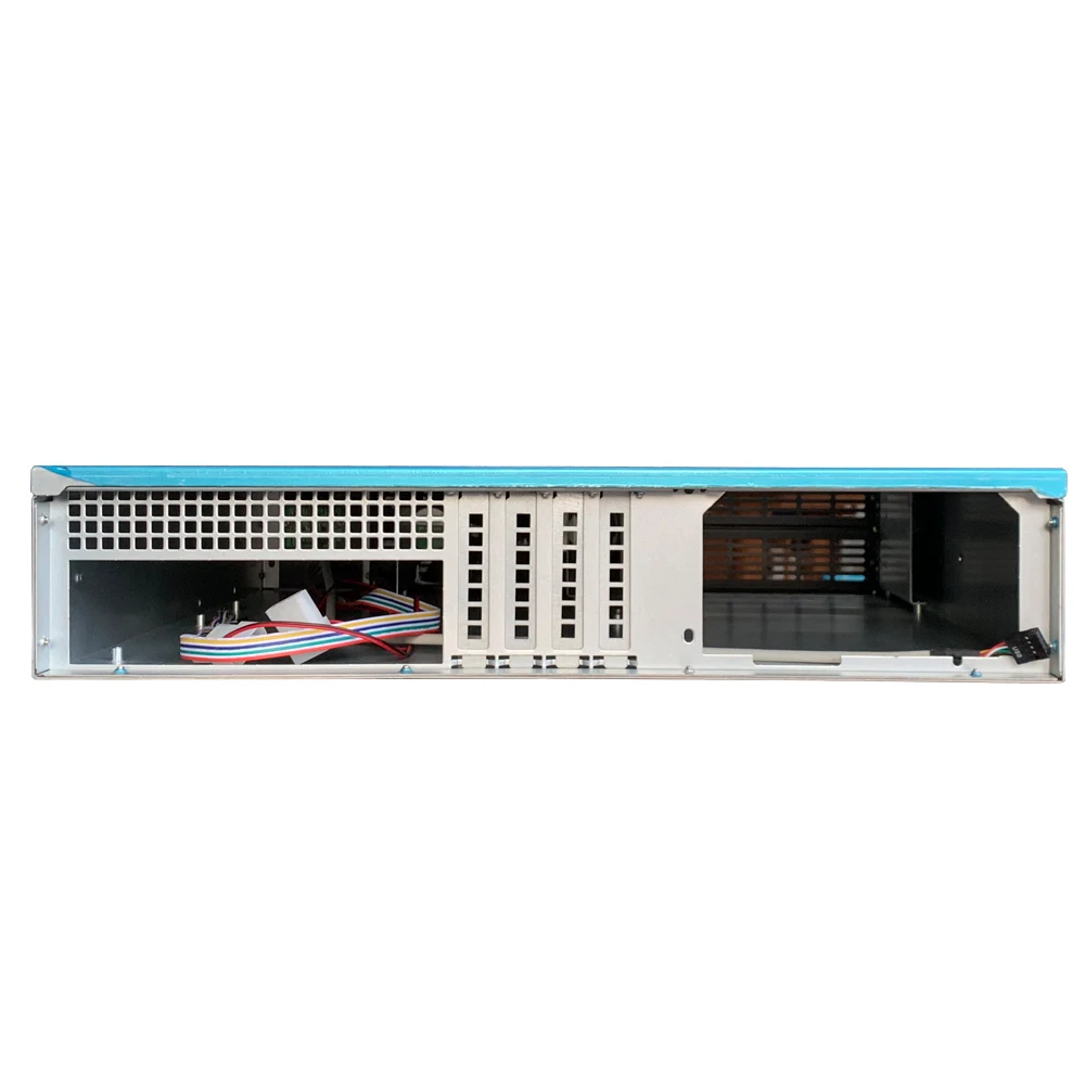 2U Short Server Case - 19inch Rackmount Chassis with 2HDD