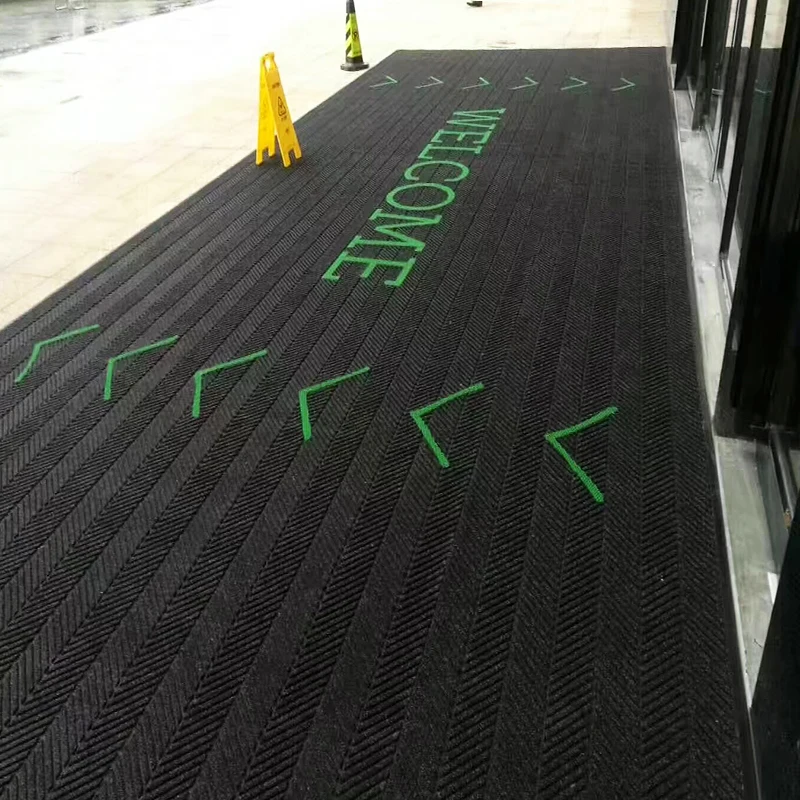 Factory Manufacturer Non-slip Dust-removal 100% Polypropylene Door Mat ...