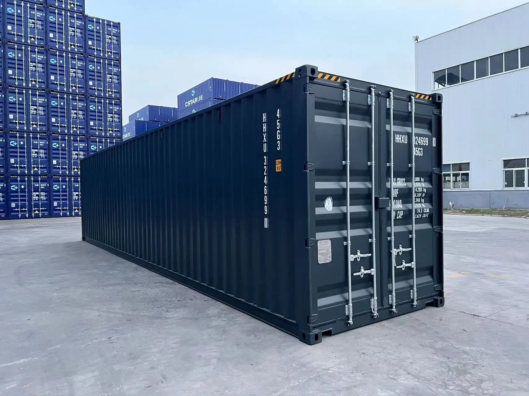 40ft Side Open Container,Side With 4 Doors,40hc Os - Buy 40ft Side Open ...