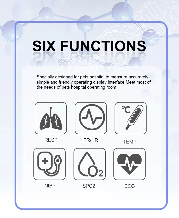 Yonker Hospital Animal Vital Sign Monitor - Portable & Efficient