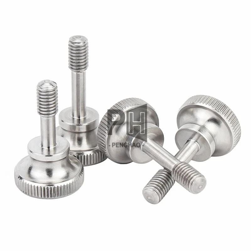 Curtain Wall Glass Lock 304 Stainless Steel Knurl High Step Head Hand ...