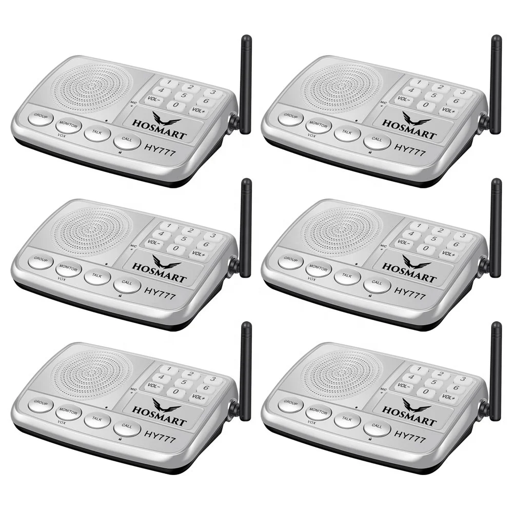 Long Distance Digital Wireless Intercom System for Home