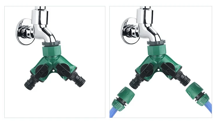 Quick Coupler Double-Pass Nipple Docking Y-Type Diverter Three-Way ...