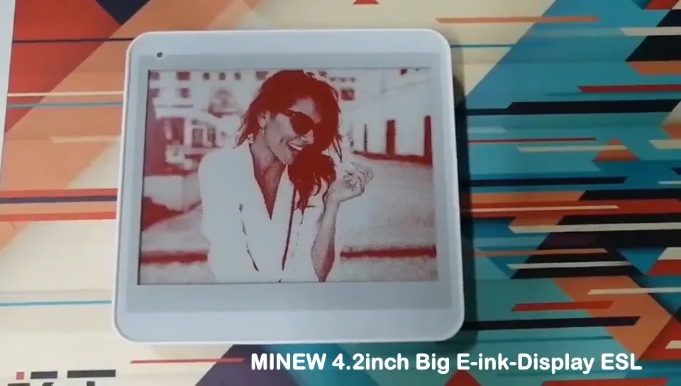 Minew E-ink Display Large Largest Display Eink Paper Tag Esl Complete ...