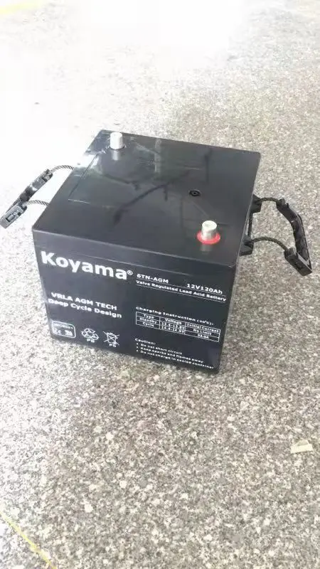 Lead Acid Battery 120ah 12v Vrla Agm Battery 6tn-agm - Buy Vrla Agm ...